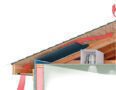 SmartBaffle insulation baffle for 16" on-center rafters