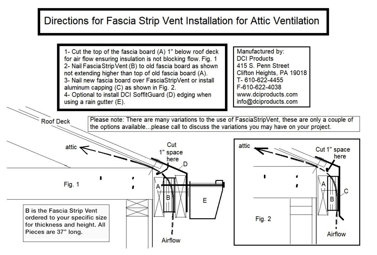 Strip Vents – Smart Roof Products